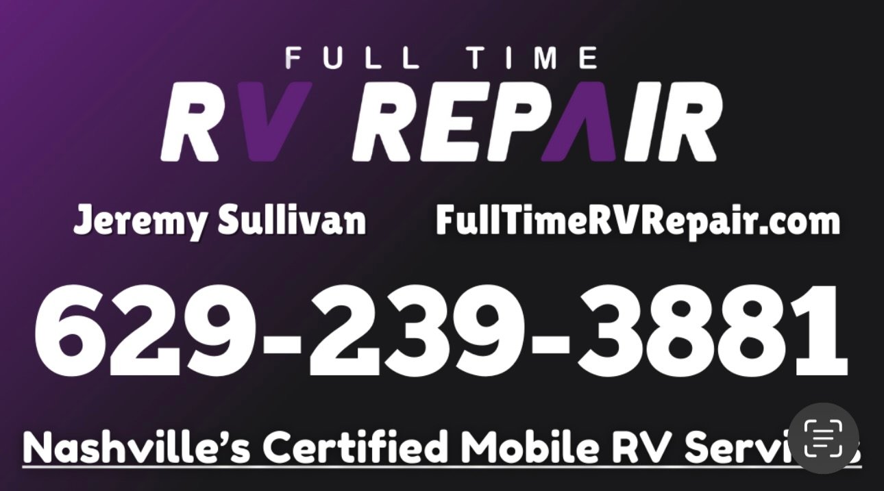 Full Time RV Repair - Nashville’s Mobile RV Services!